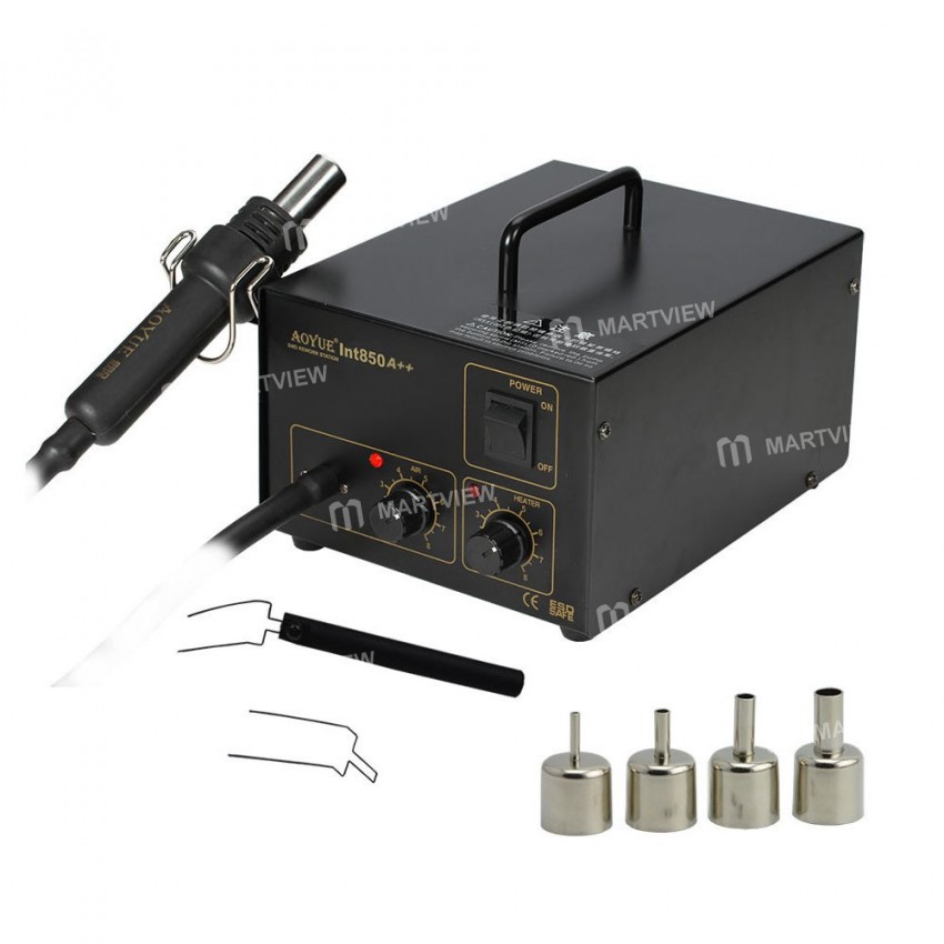 AOYUE INT-850A++ Hot Air Rework Station - Martview