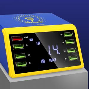 Mechanic iCharge8 LCD Digital Display Fast Charger 8 Port USB Charging ...