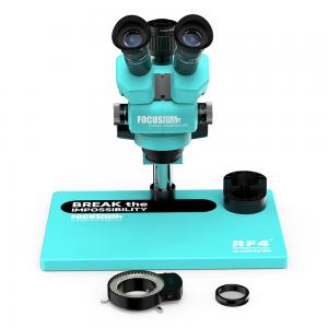 RF4 RF6555Pro Max 6.5-55X Synchronous Zoom Trinocular Stereo Microscope ...