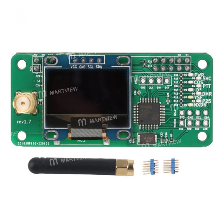 Ham Radio Digital Modem ASHATA Duplex Hotspot Board - MMDVM Digital ...