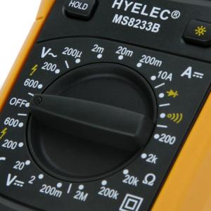 PEAKMETER MS8233B Multifunction Mini Digital Multimeter with Back Light - Martview