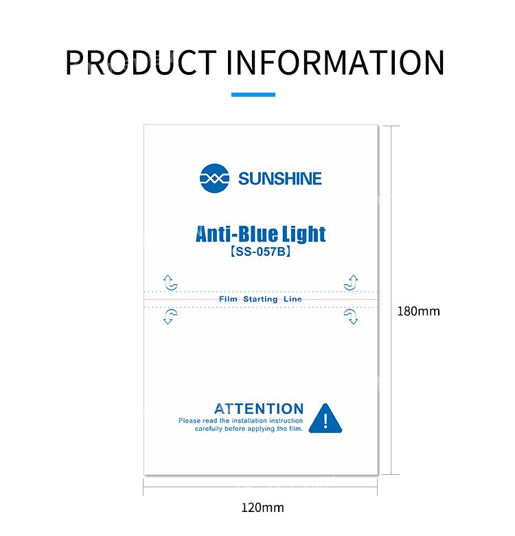 Sunshine SS-057B Anti-blue Light Hydraulic Membrane for Mobile Phone ...
