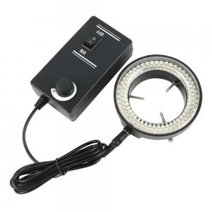 Adjustable 6500K 60 / 144 LED Ring Light Lamp for Industrial Stereo ...