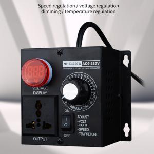 4000W Silicon Controlled Electronic Voltage Regulator with Digital ...