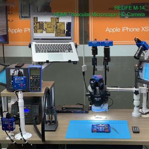 Relife M-14 Aluminum Alloy 38Million Pixels HDMI Trinocular Microscope ...