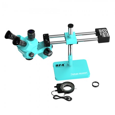 RF4 RF-FO33G (6555Pro Max) 6.5-55X Synchronous Zoom Trinocular Stereo ...