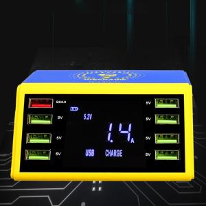 Mechanic iCharge8 LCD Digital Display Fast Charger 8 Port USB Charging ...