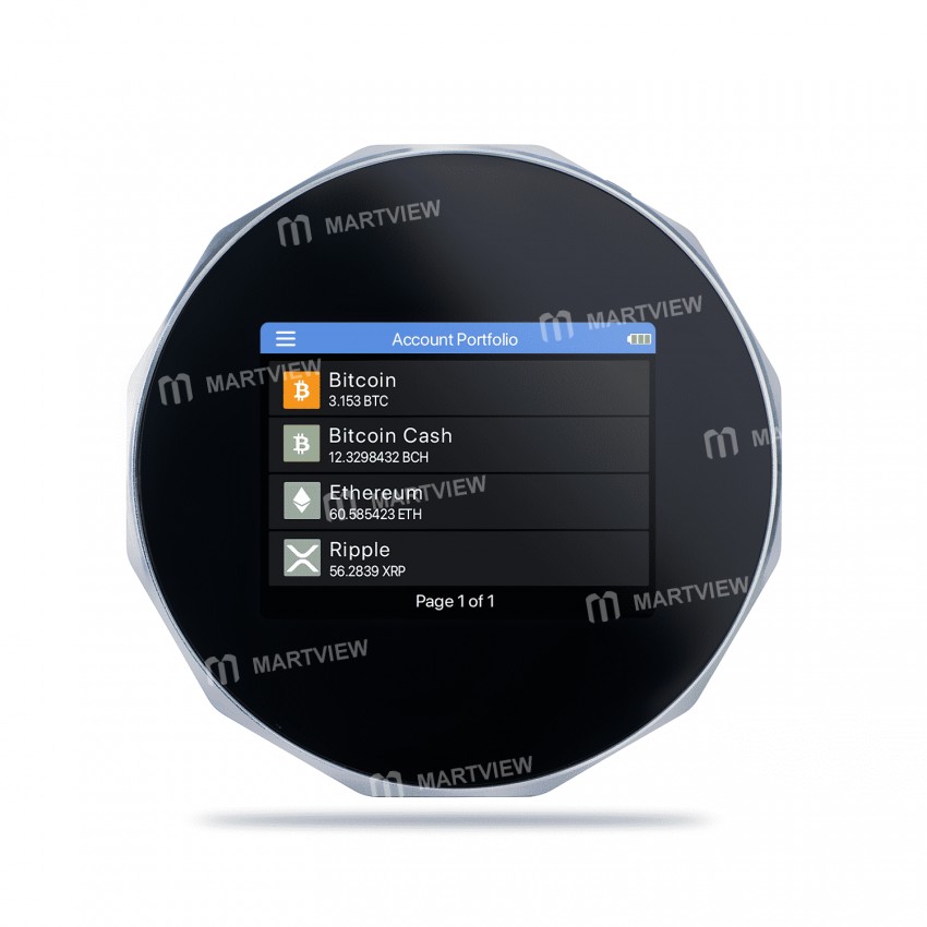 SecuX V20 Crypto Hardware Wallet - Cross-platform Operation & Infineon ...