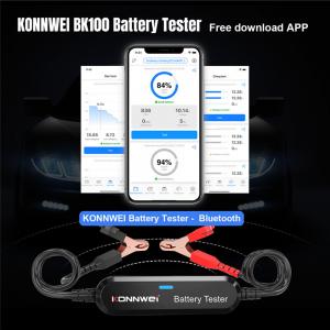 BK100 Multifunction Bluetooth 12V Lead-Acid Battery Diagnostic Test ...