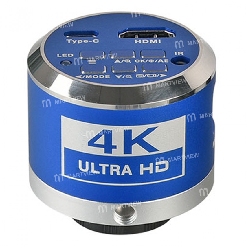 Industrial Microscope 4K High-definition Camera Connected to a Computer ...