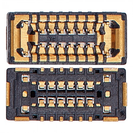 22-Pin Flashlight FPC Connector Compatible for iPhone 12 Mini / 12 / 12 ...
