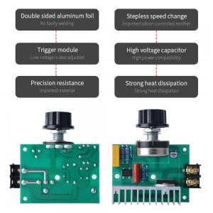 4000W Silicon Controlled Electronic Voltage Regulator with Digital ...
