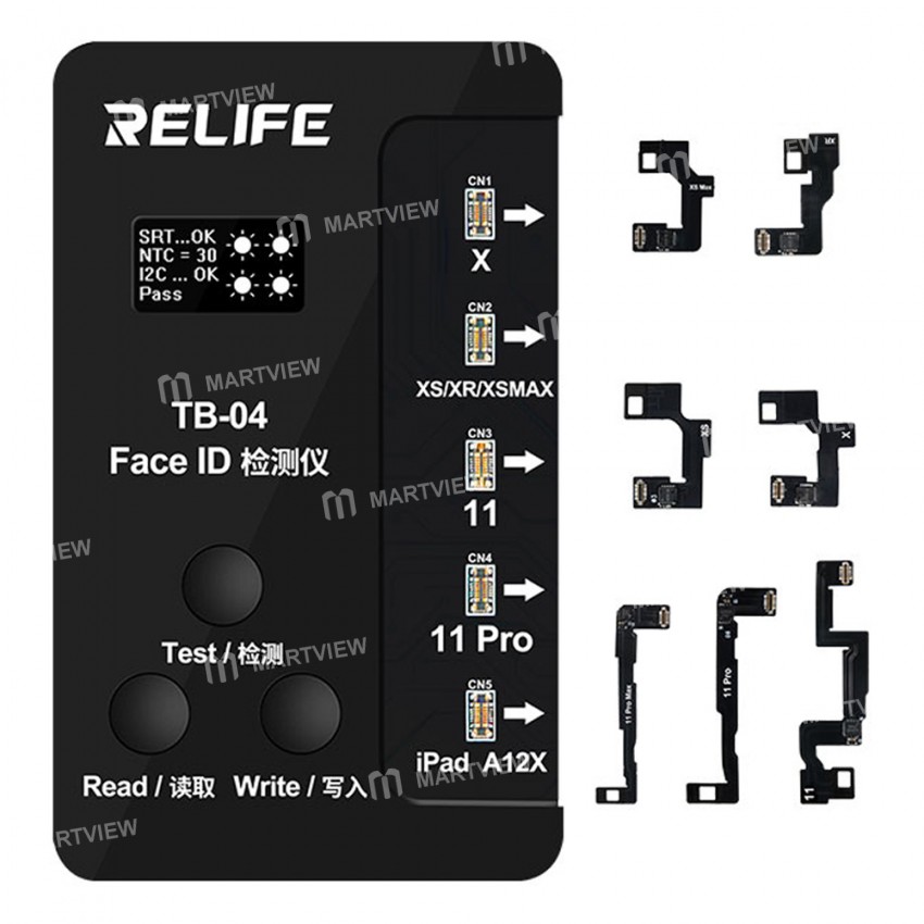 Relife TB-04 Face ID Repair Instrument For iPhone X-11Pro Max Dot Cable ...