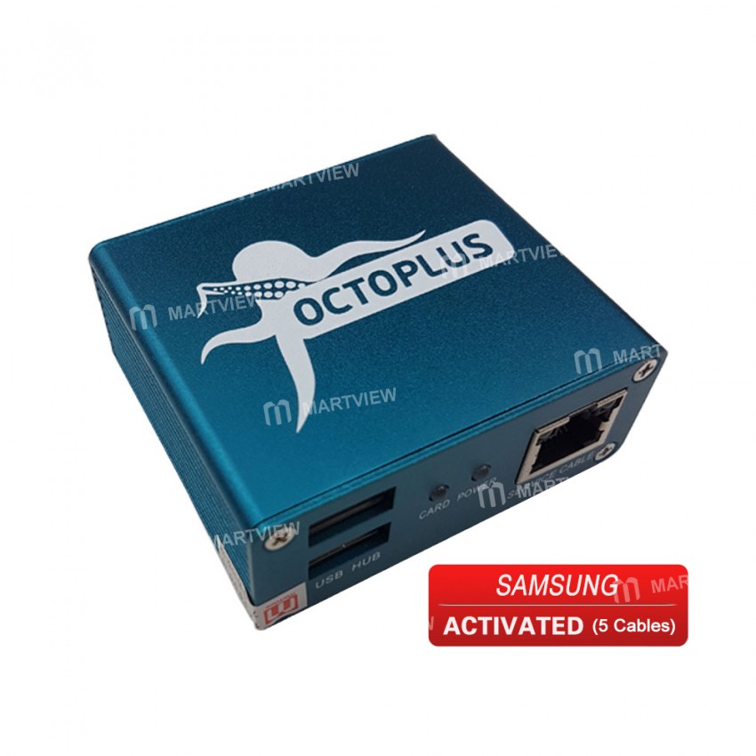 Octoplus Box for Samsung with 5 in 1 Cable Set - Martview
