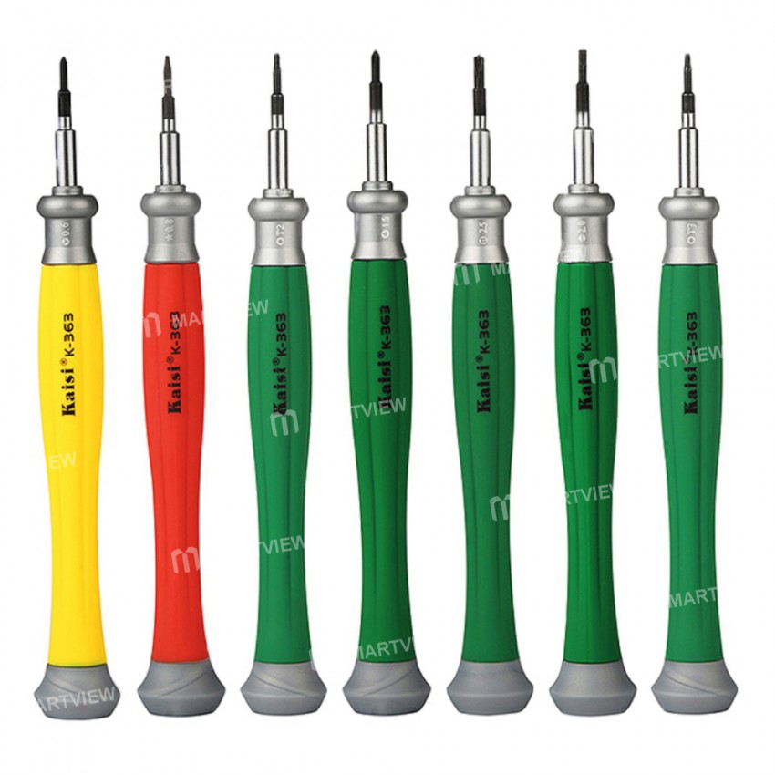 Kaisi K 363 Anti Slip S2 Steel Precision Magnetic Screwdriver Set For