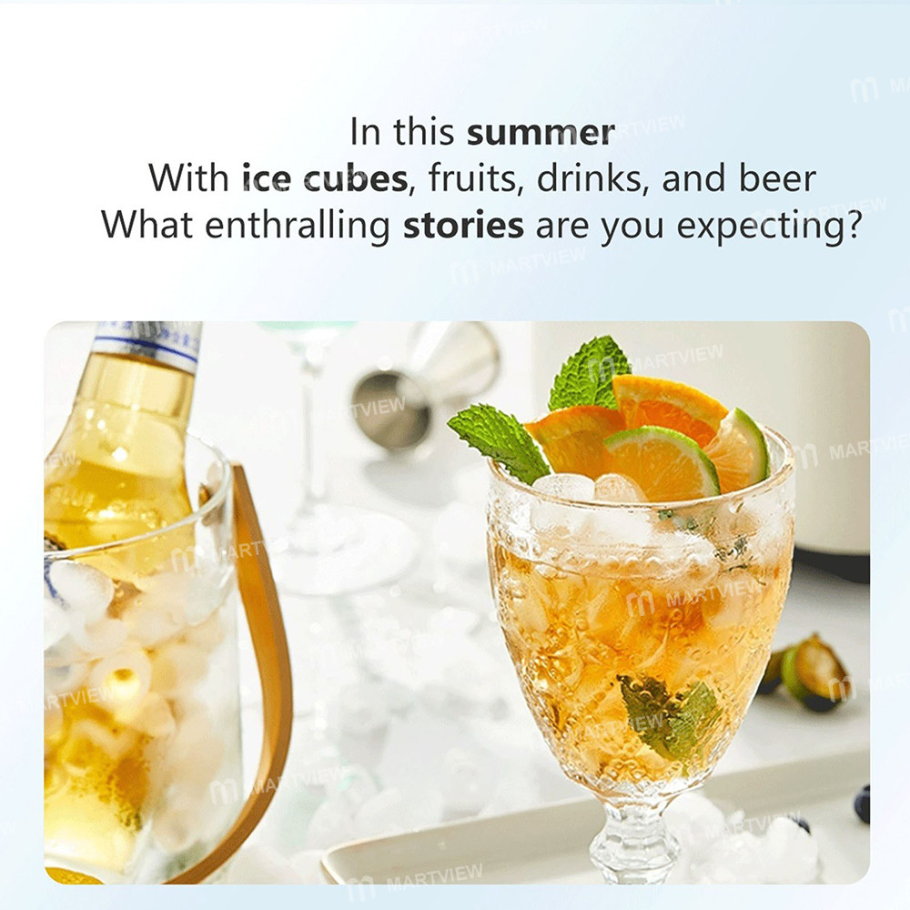 CKGO Portable Ice Maker Machine Automatic Countertop with Self Cleaning ...