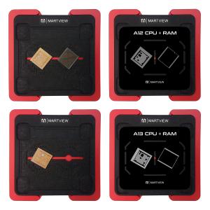 Martview RB-02 7in1 CPU Reballing Stencil Full Set for iPhone A8 A9 A10 ...