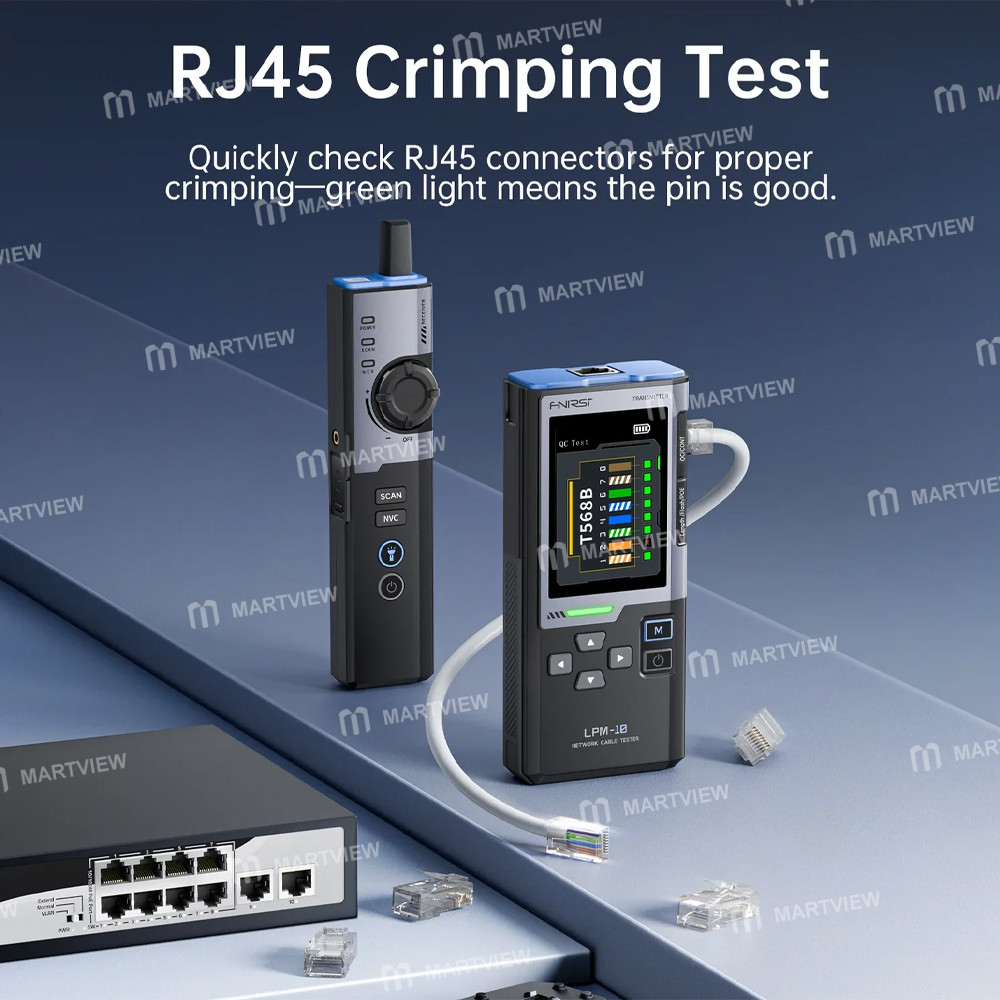 Fnirsi LPM-10 Multi-Function Anti-Interference Network Cable Tracker ...