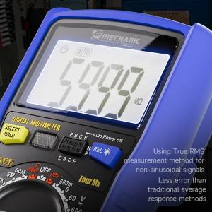 Mechanic Four Mx Four-Digit Intelligent Anti-burning Auto Range AC / DC ...