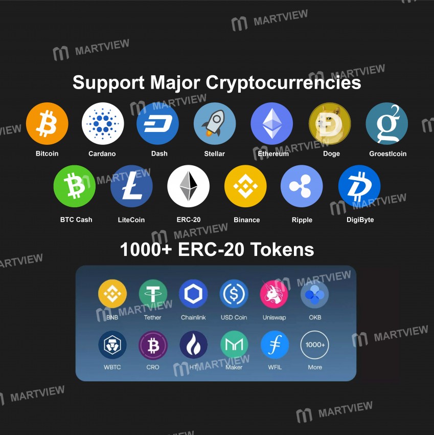 SecuX W10 Crypto Hardware Wallet - Infineon CCEAL5+ Secure Element ...