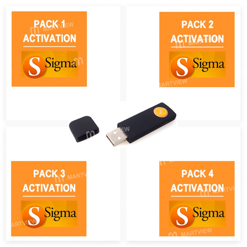 SigmaKey + Sigma Pack 1, 2, 3, 4 Activation - Martview