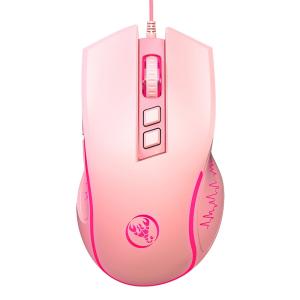 HXSJ X100 Wired Gaming Mouse Ergonomic 7 Color Breathing Light 4 Gear ...