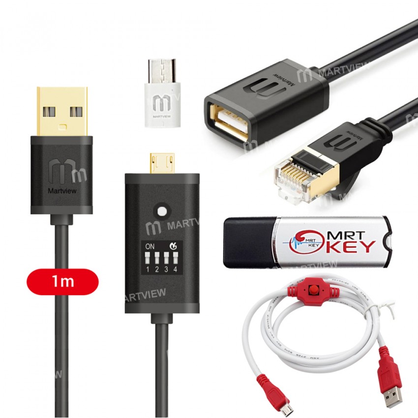 MRT Dongle MRT Key + Martview All Boot Cable & Micro USB To Type-C ...