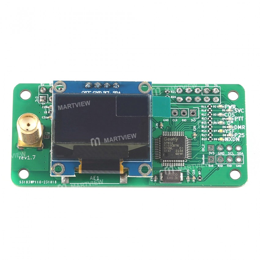 Ham Radio Digital Modem ASHATA Duplex Hotspot Board - MMDVM Digital ...