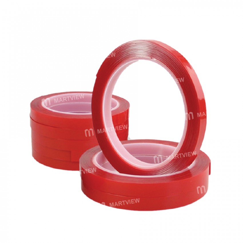 Transparent Double Sided Acrylic Tape - multi purpose - Martview