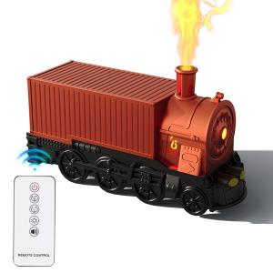 Vintage Container Train Essential Oil Diffuser with Remote Control for ...