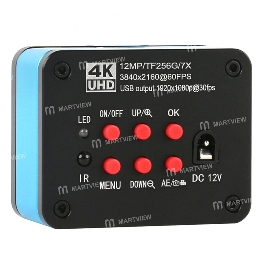 4K 12MP SONY IMX117 UHD Industrial Microscope Camera with USB HDMI ...