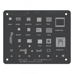 Wylie WL-77 0.12mm CPU BGA Reballing Stencil for Hisilicon Kirin9000 Hi36A0 Honor Mate / 40Pro ...