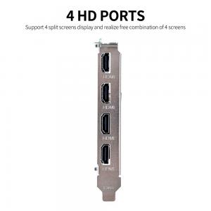 Obeya GT730 4H LP 4-Screen Graphics Card 2G / DDR3 / 64bit Memory ...